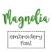 300 Tajima Embroidery Fonts, DST Fonts Pack, Embroidery Machine Fonts ...