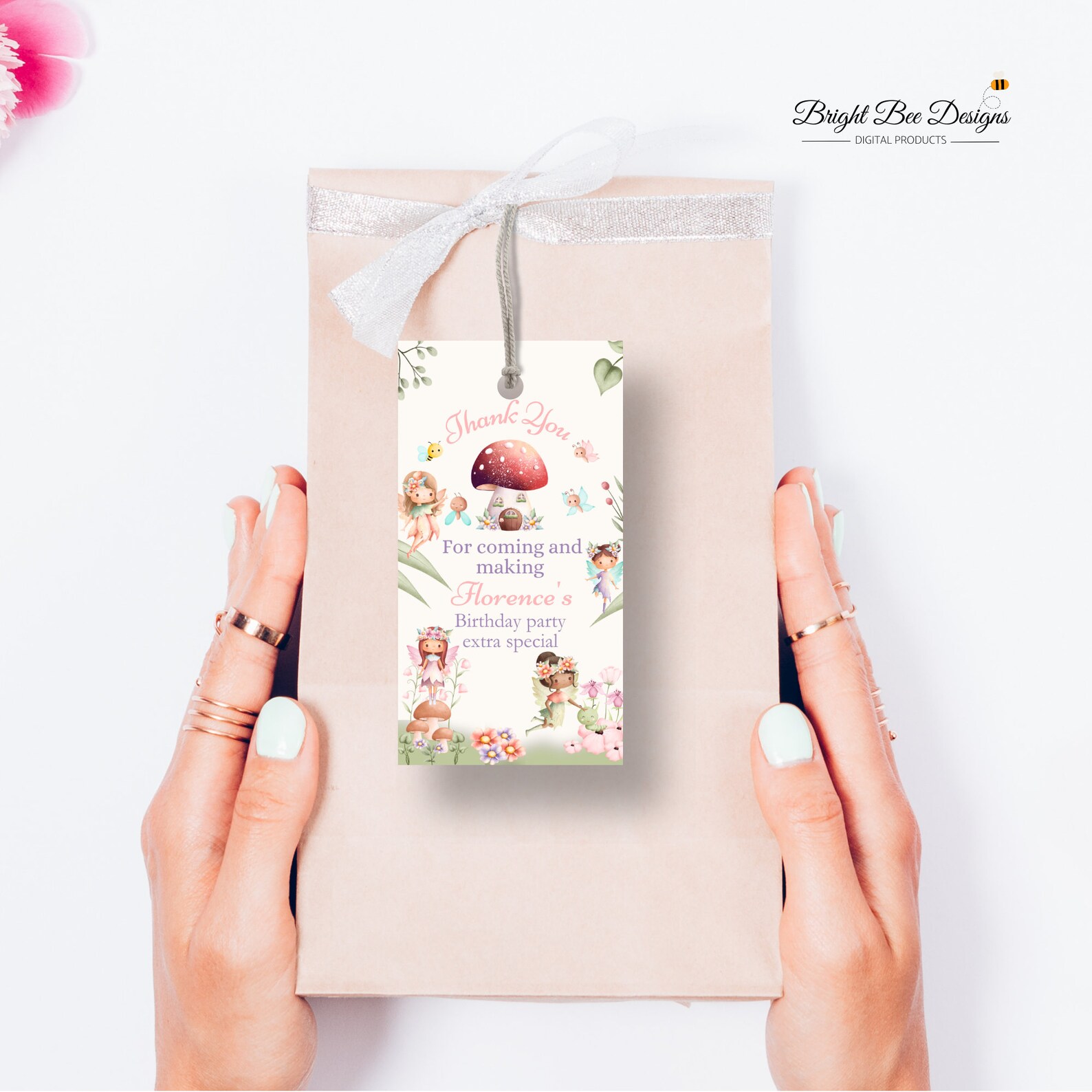 Editable Fairy Tags Fairy Gift Tags Fairy Party Favor - Etsy