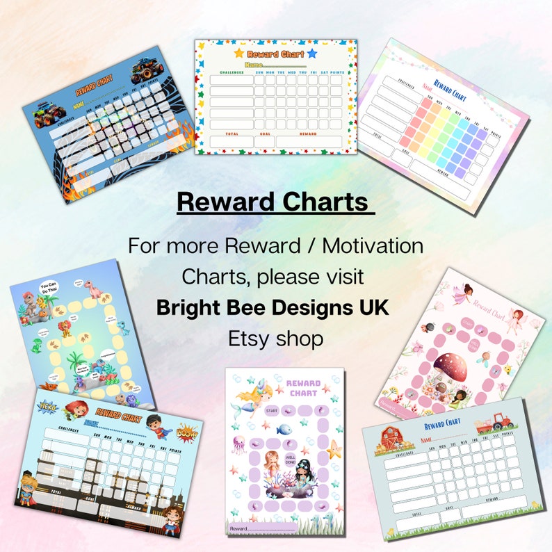 Printable Farm Reward Chart for Kids Instant Digital - Etsy