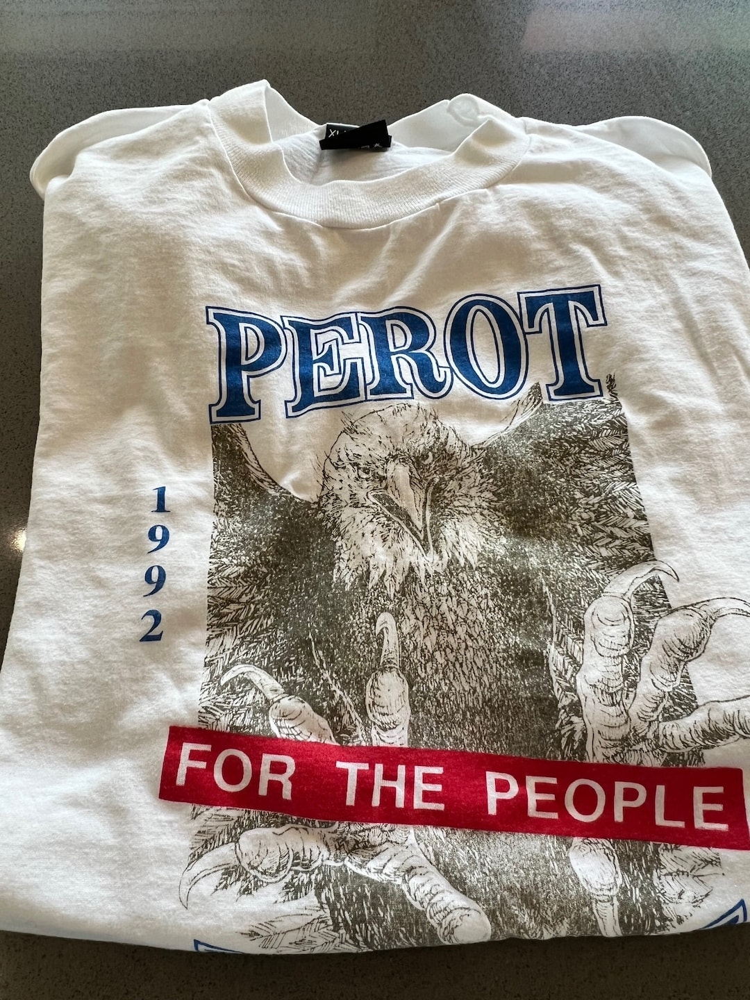 Vintage 1992 Ross Perot for President T-shirt, Size XL - Etsy