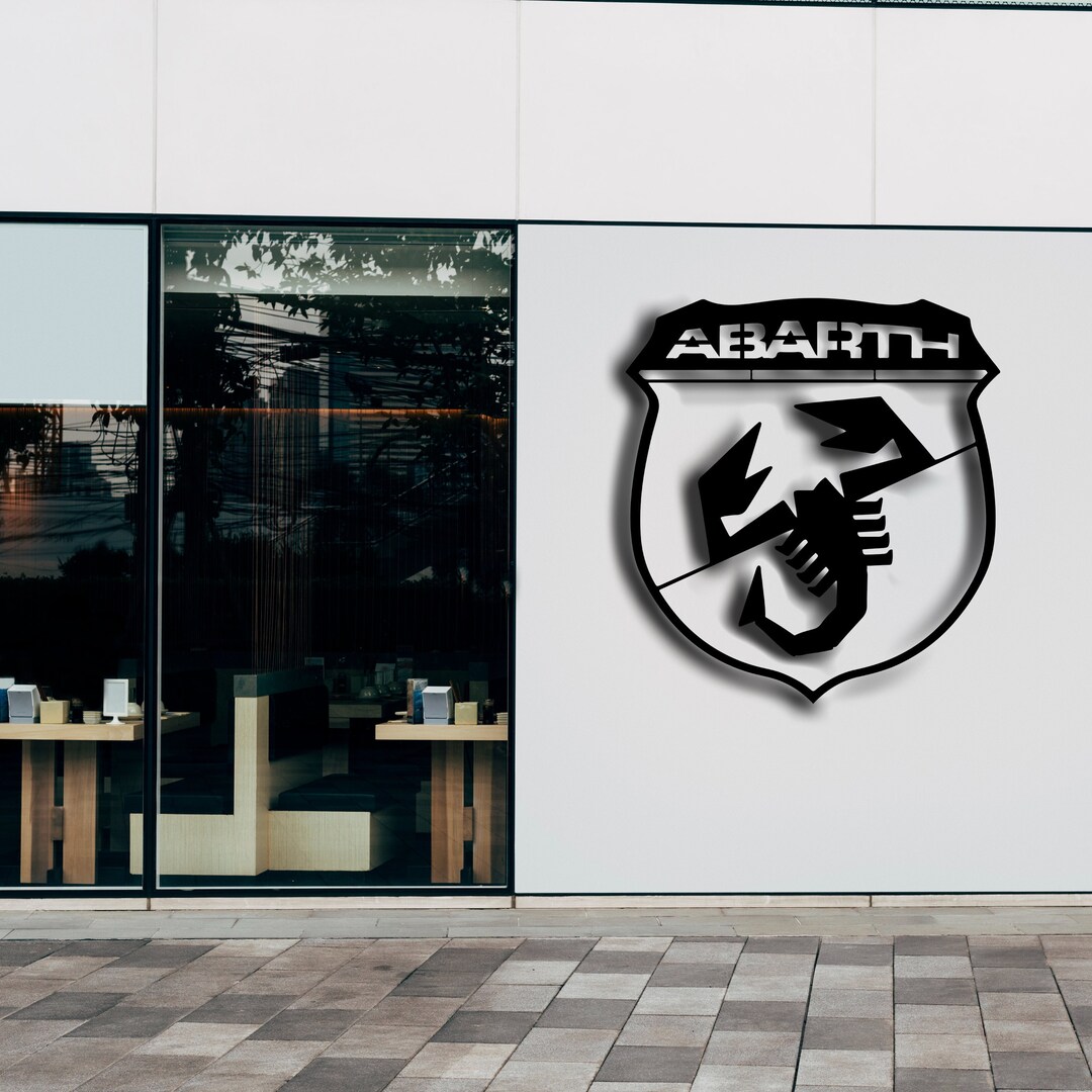 Abarth, Metal Wall Art, Car Logos, Automotive Art, Industrial Decor ...