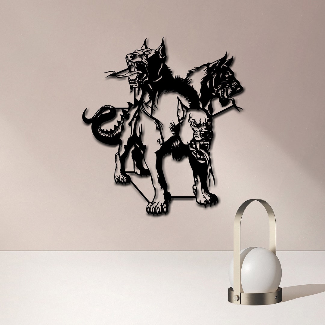Cerberus, Mythological Art, Ancient Mythology, Handmade Metal Works ...