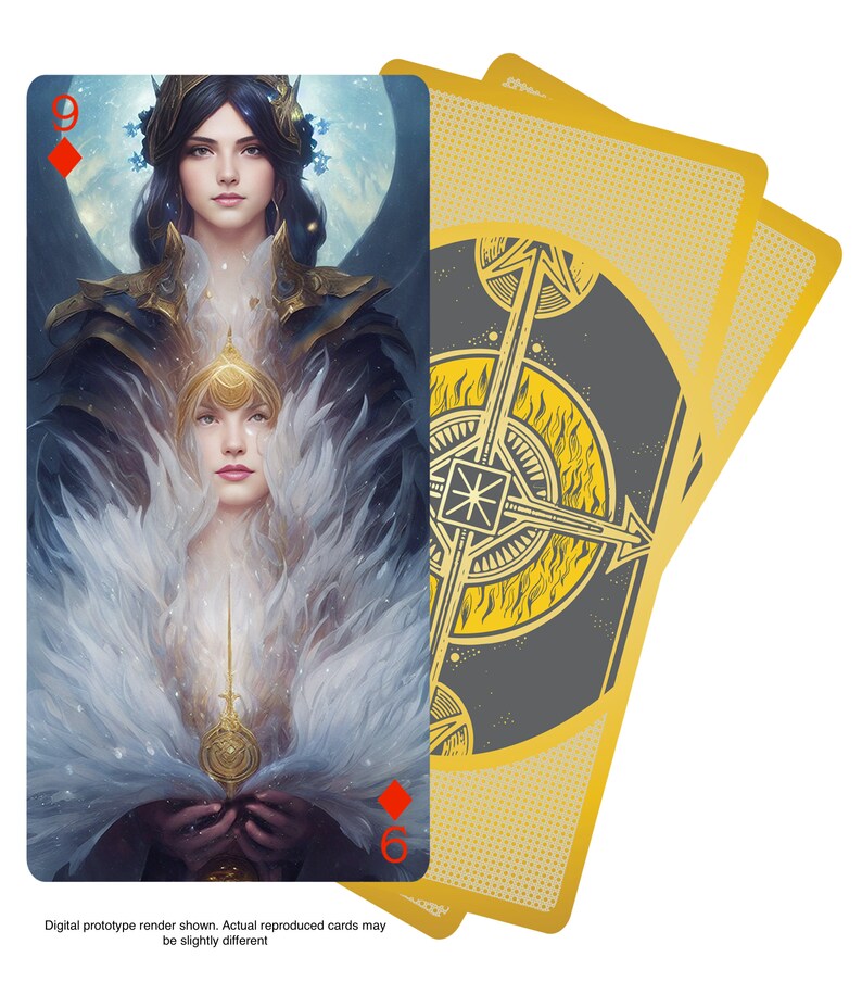 The Four Thrones Fantasy Playing Cards, Created Using AI - Etsy