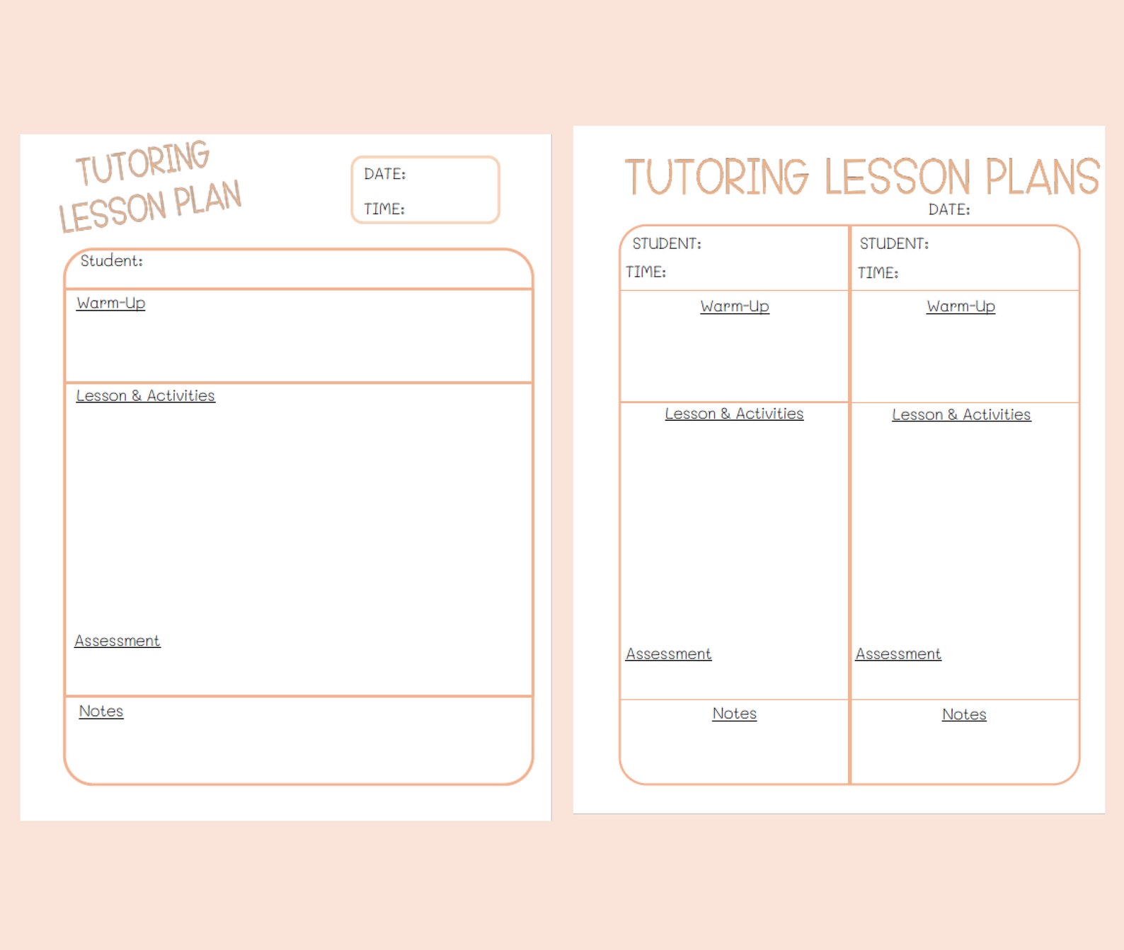 Tutoring Binder (bubbly) EDITABLE: for Planning and Organizing Tutoring ...