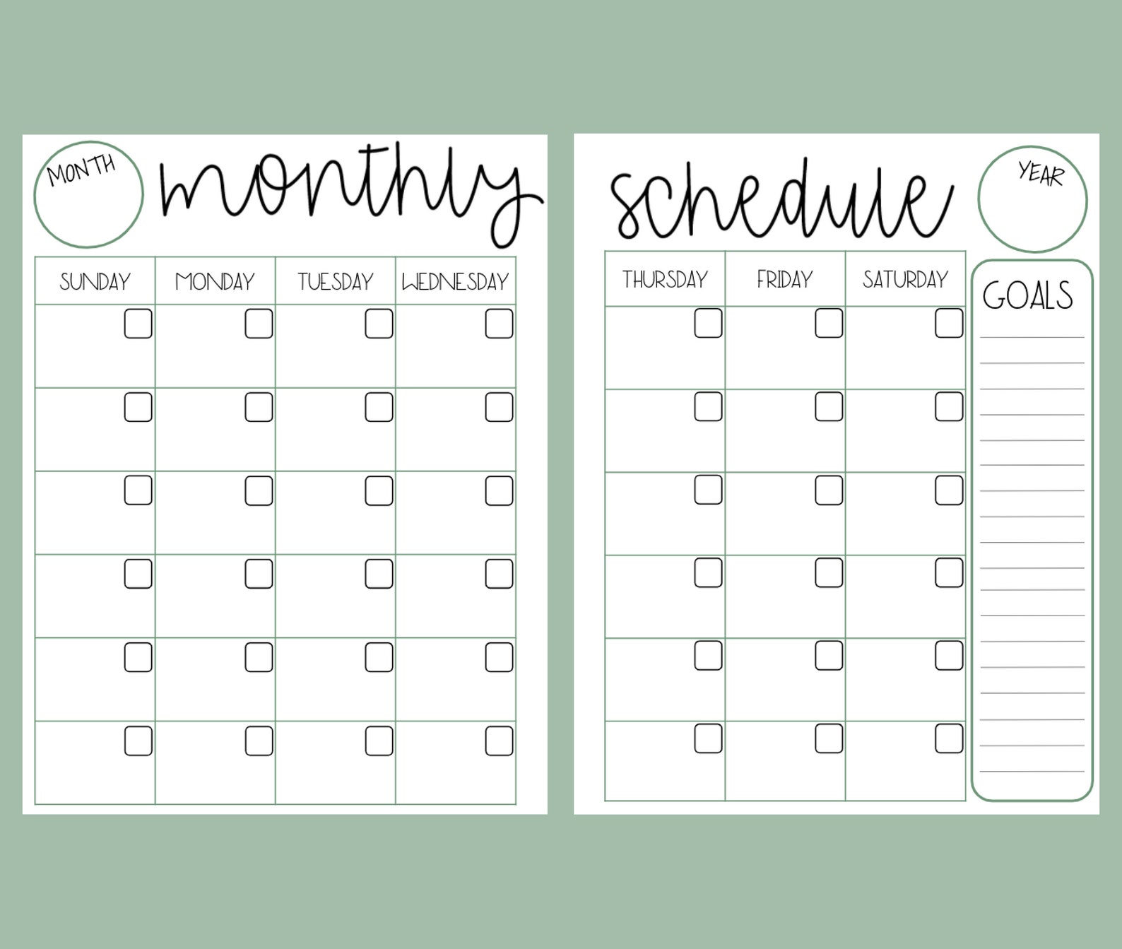 Tutoring Binder greenery EDITABLE: for Planning and Organizing Tutoring ...