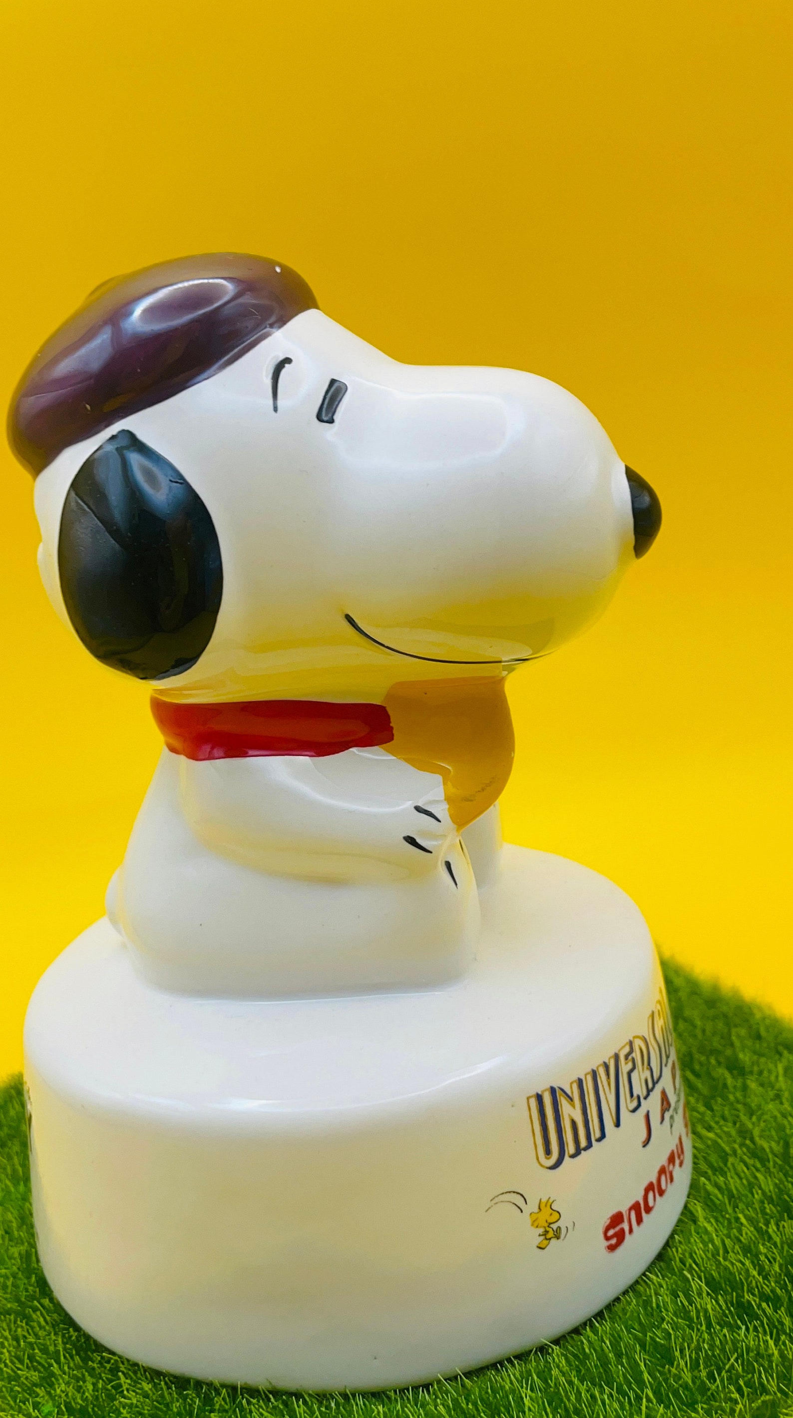 Piggy Bank Snoopy Universal Studios Japan Peanuts Nissay 1999 - Etsy