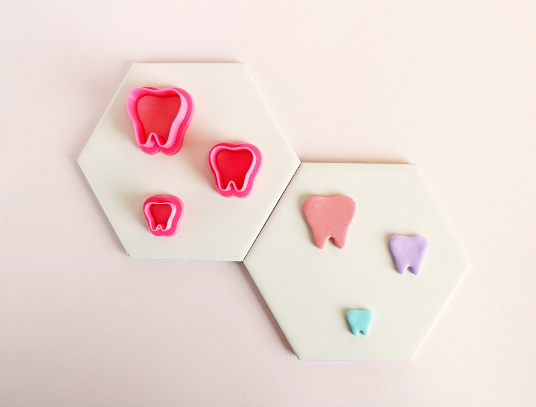 Tooth Polymer Clay Cutter | Dentist & Kawaii Jewelry Tool - Etsy