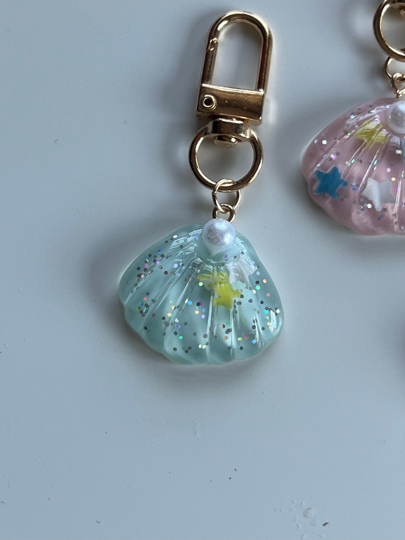 Sea Shell Keychains - Etsy