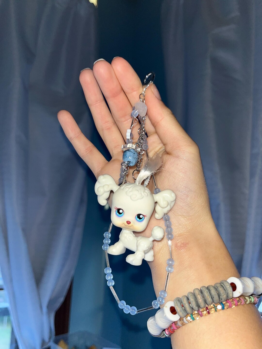Lps Poodle Keychain - Etsy