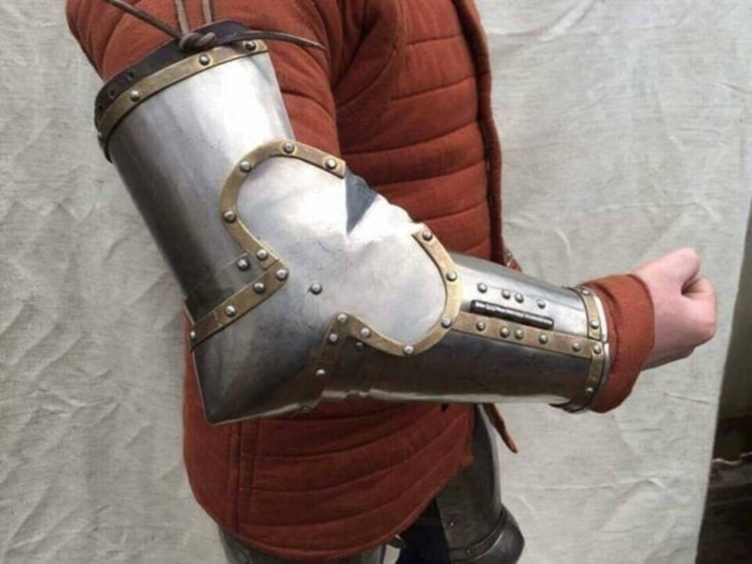Medieval Arm Bracers Armor Knight Cosplay Steel Arm Bracers Larp ...