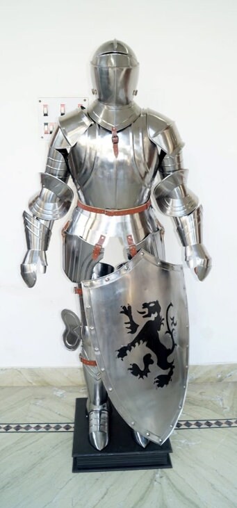 Armor Suit Combat Full Body Plate Armor Medieval Full Body Templar Suit ...