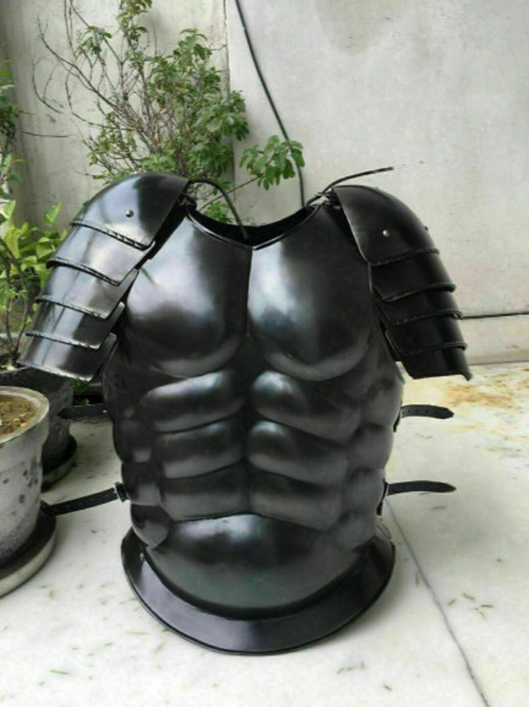 300 Medieval Battle Muscle Body Armor Jacket , Armour Jacket With ...