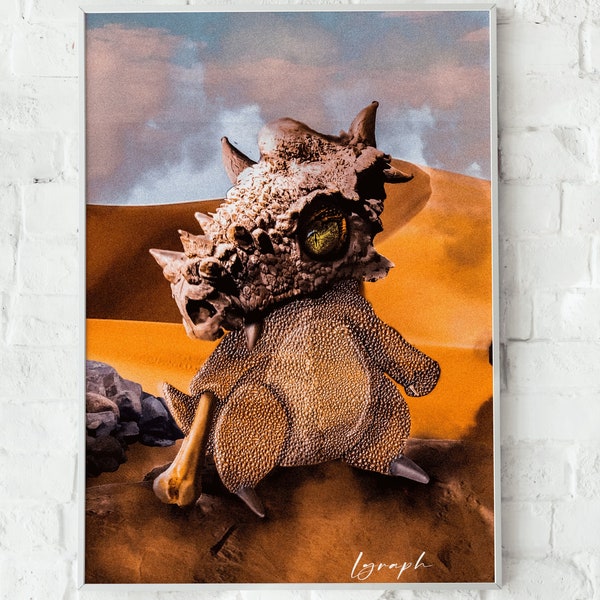Realistic Cubone - Etsy