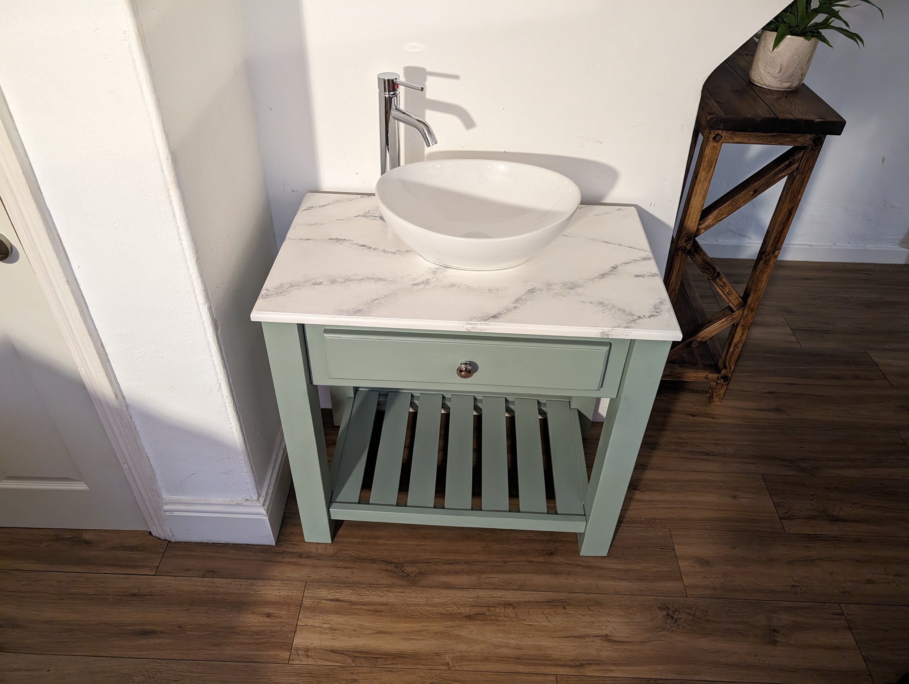 Handmade Vanity Unit - Etsy UK