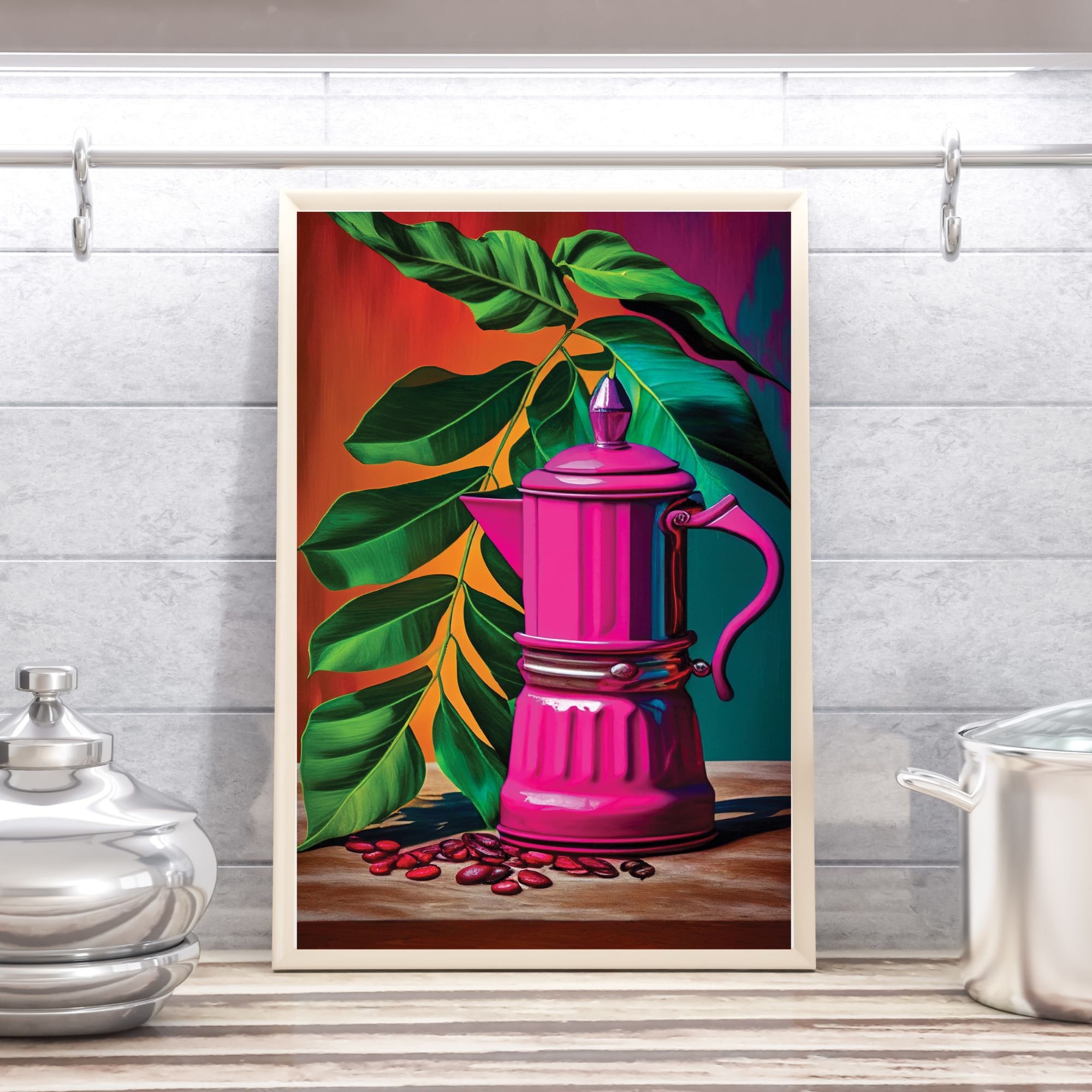 Coffee Maker, Lover Art, Coffee Wall Art, Kitchen Wall Art,, Kitchen ...