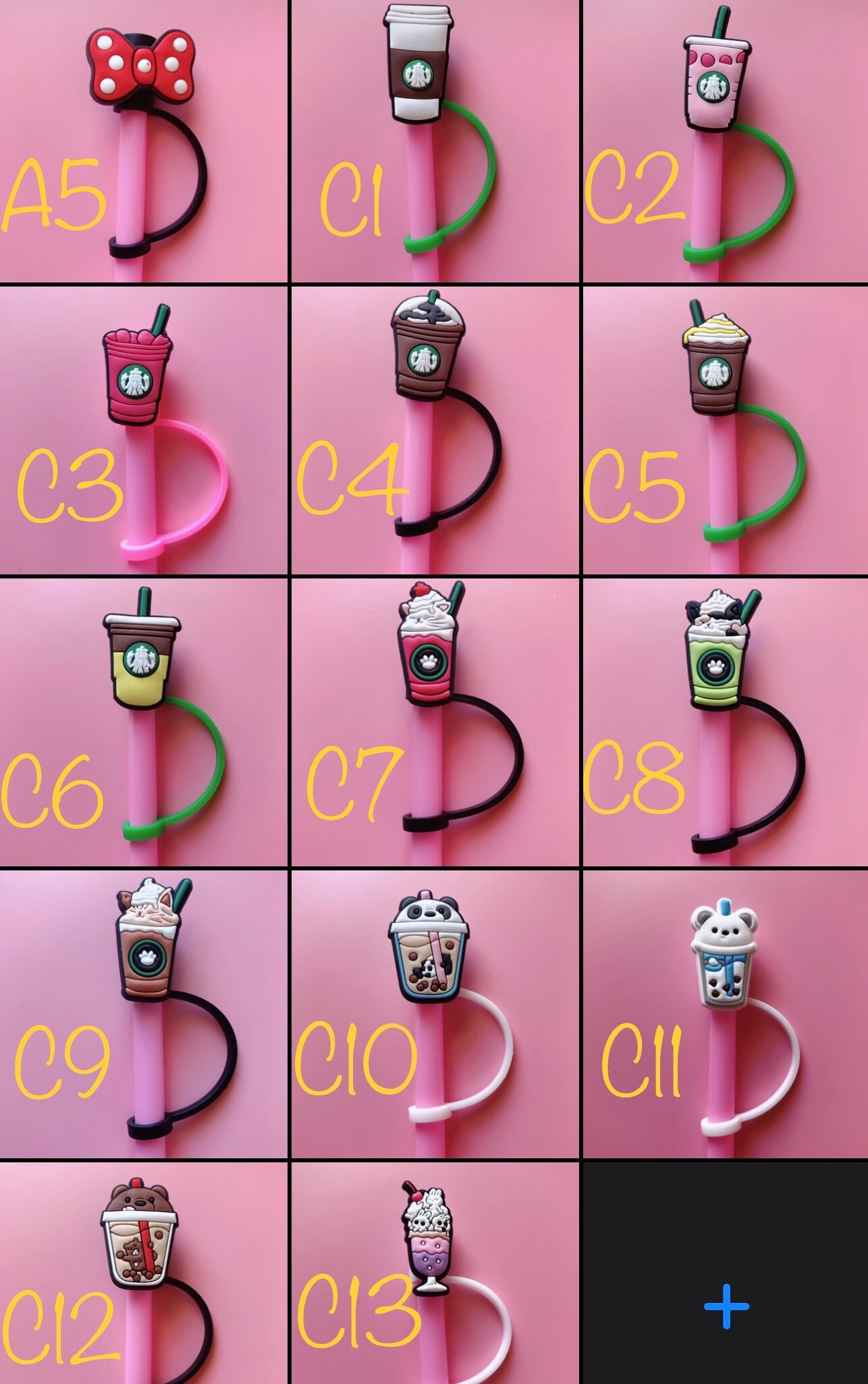 Straw Topper - Etsy