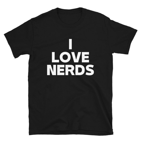 I Heart Nerds Tshirt - Etsy