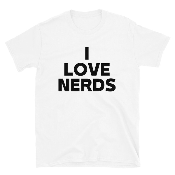 I Heart Nerds Tshirt - Etsy