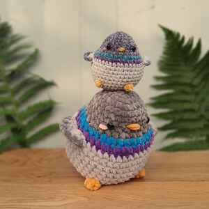 Handmade Pigeon Plushie | Crochet Toy | Ideal Gift for Bird Lovers - Etsy