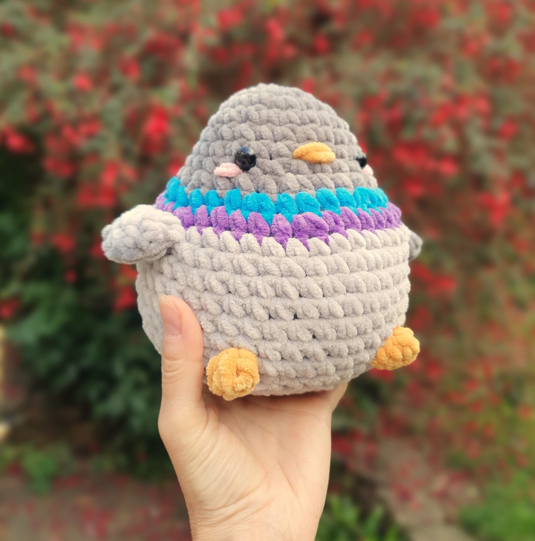 Handmade Pigeon Plushie | Crochet Toy | Ideal Gift for Bird Lovers - Etsy