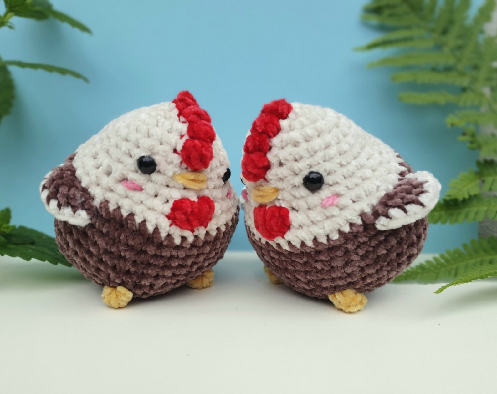 No Sew Chicken Crochet Pattern | Amigurumi | Cute Hen - Etsy
