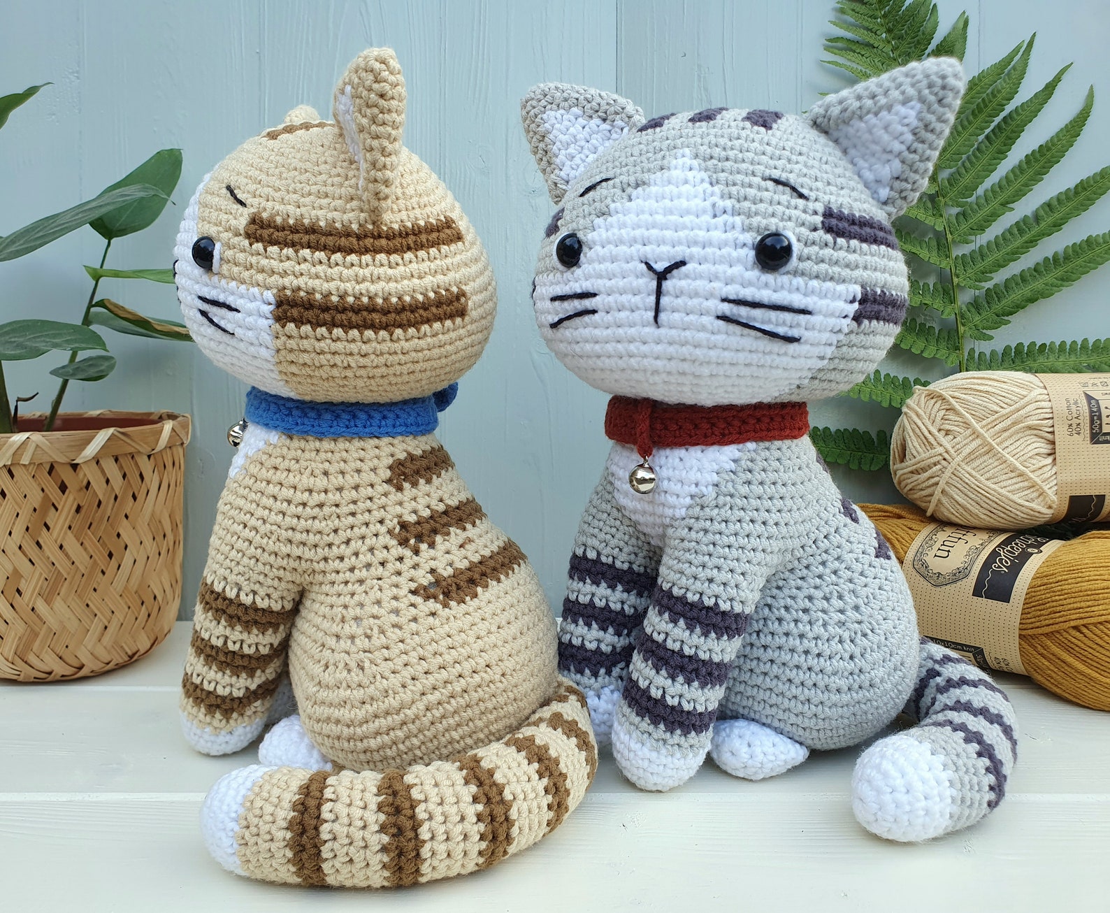 Tabby Cat Crochet Pattern Cute Amigurumi Ginger Kitty - Etsy