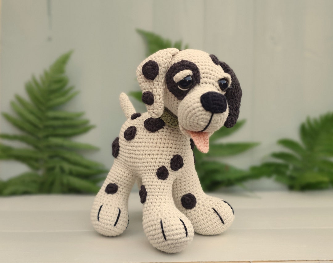 Dalmatian Crochet Pattern | Cute Puppy | Amigurumi - Etsy