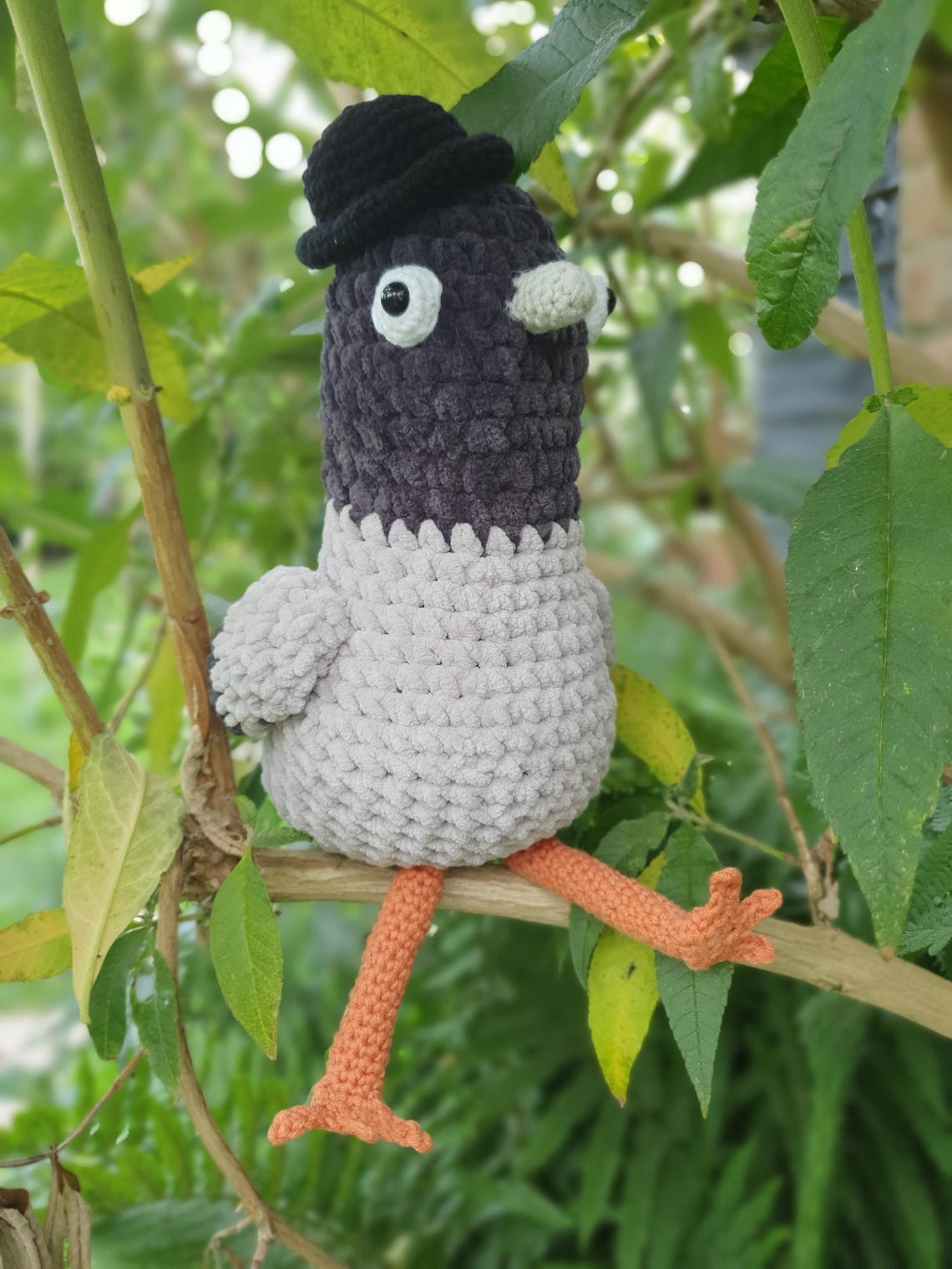 Crochet Pattern Stevo the Pigeon | Amigurumi Bird With Hat | Plushie - Etsy
