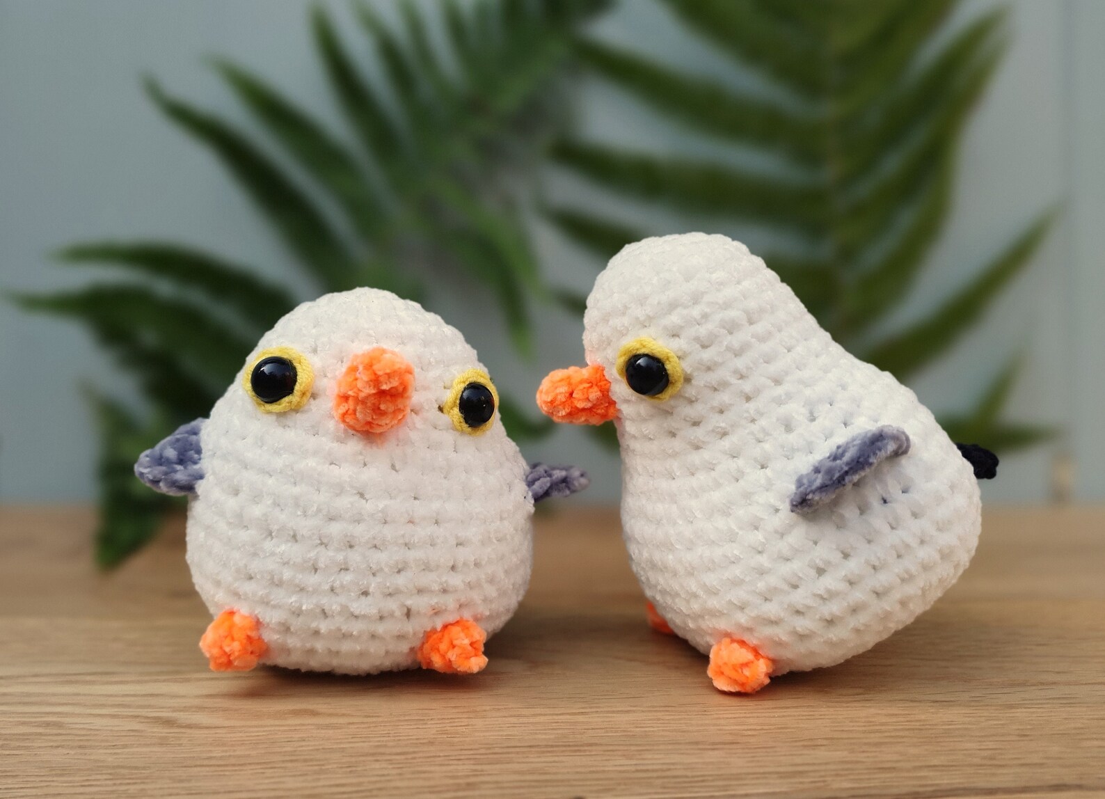 Handmade Seagull Plushie | Small Crochet Toy | Ideal Gift for Bird ...
