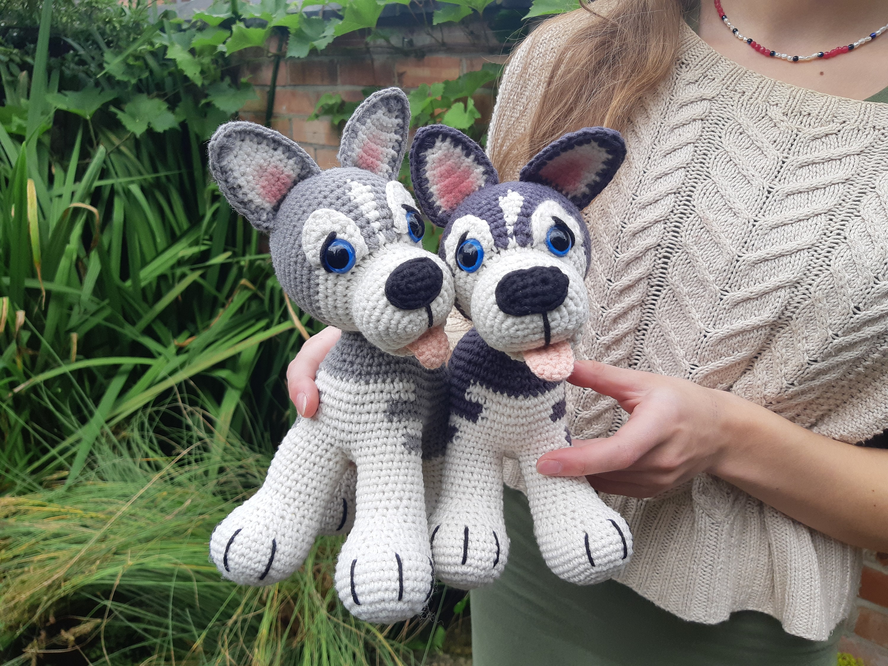 Siberian Husky Crochet Pattern Amigurumi Puppy Dog - Etsy