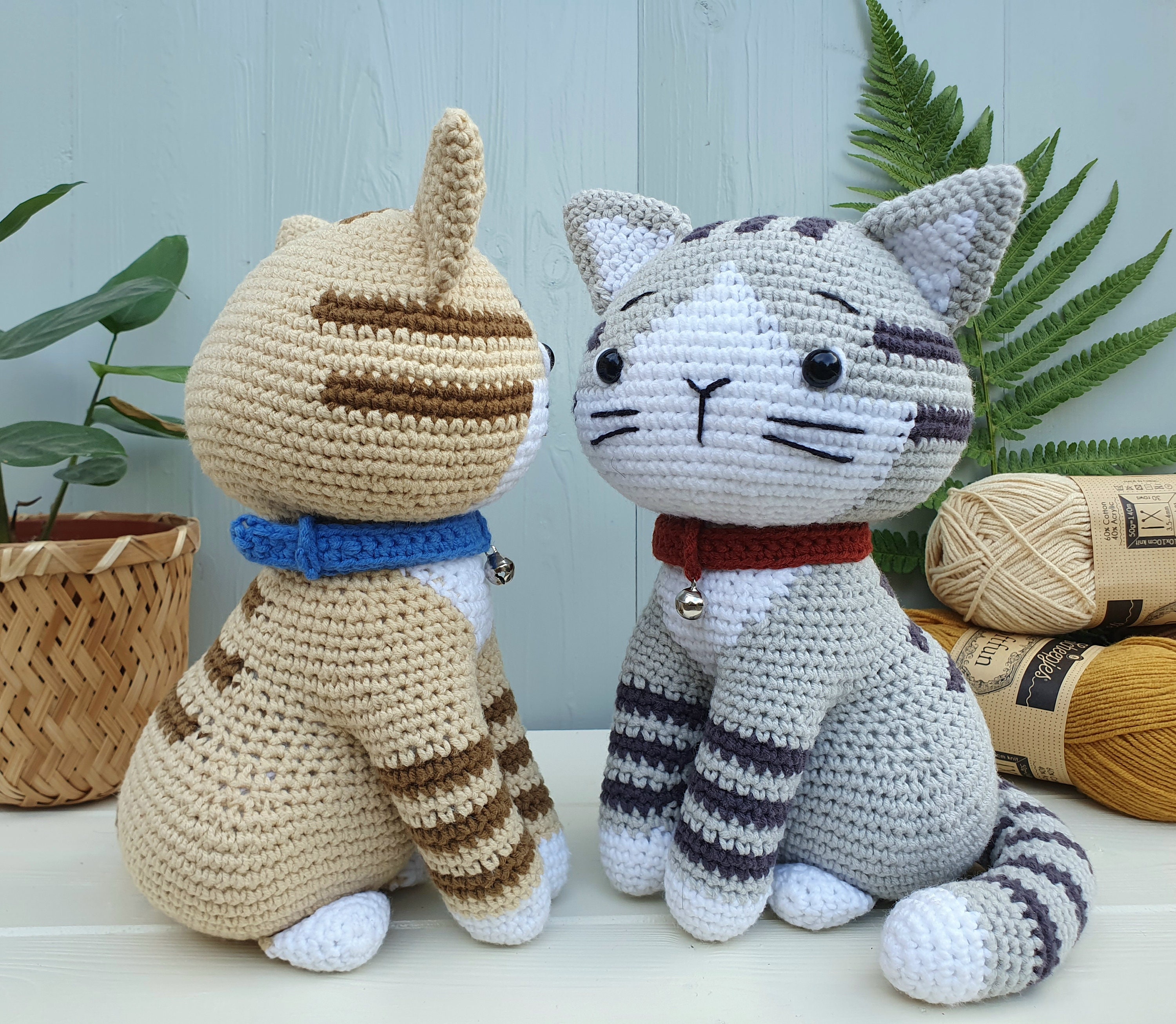 Tabby Cat Crochet Pattern Cute Amigurumi Ginger Kitty - Etsy UK