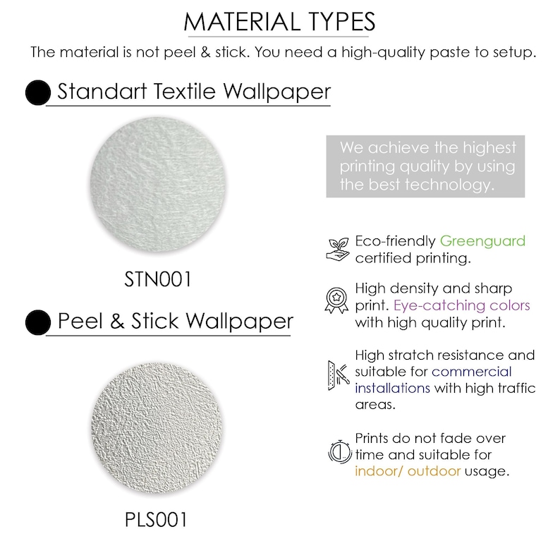 Istanbul Line Art Wallpaper | Custom Size Peel & Stick Wall Mural ...