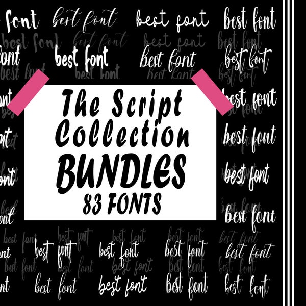 Best Selling Fonts - Etsy
