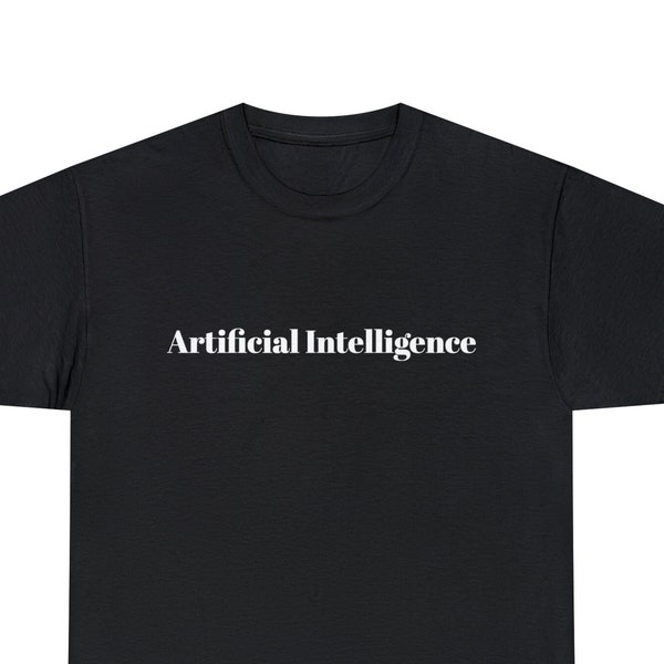 Artificial Intelligence T Shirt - Etsy