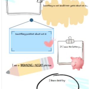 All About Me First Day of Class Teacher Activity, Getting to Know You ...