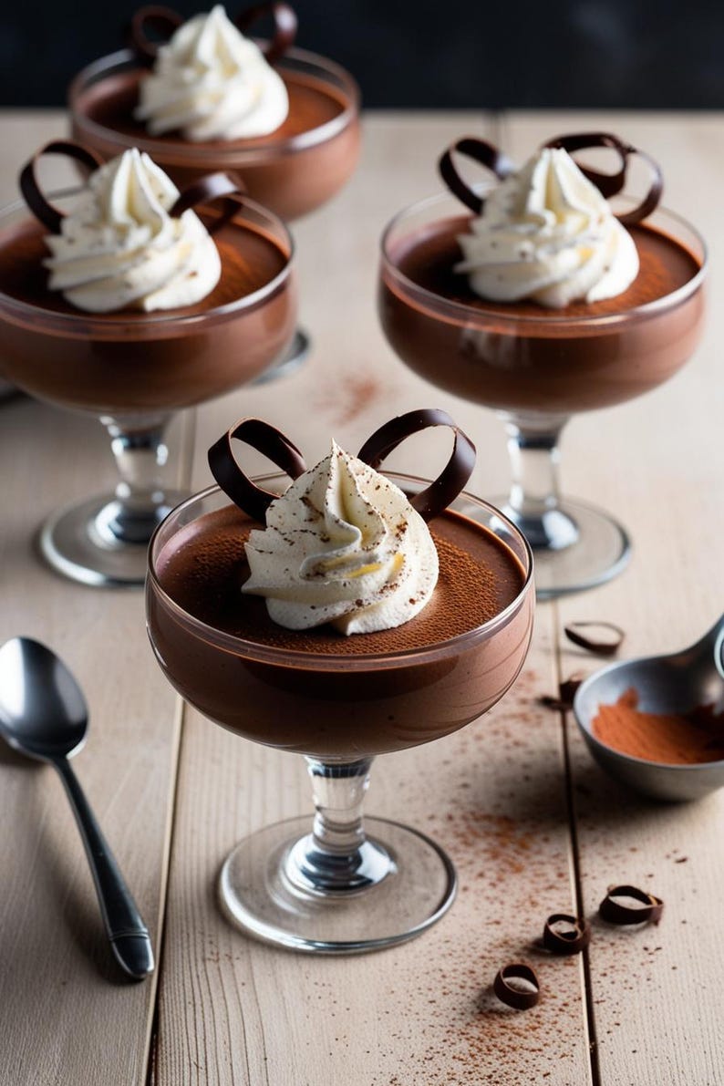 Homemade Chocolate Pudding Cups Recipe | Easy Make-ahead Dessert ...