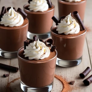 Homemade Chocolate Pudding Cups Recipe | Easy Make-ahead Dessert ...