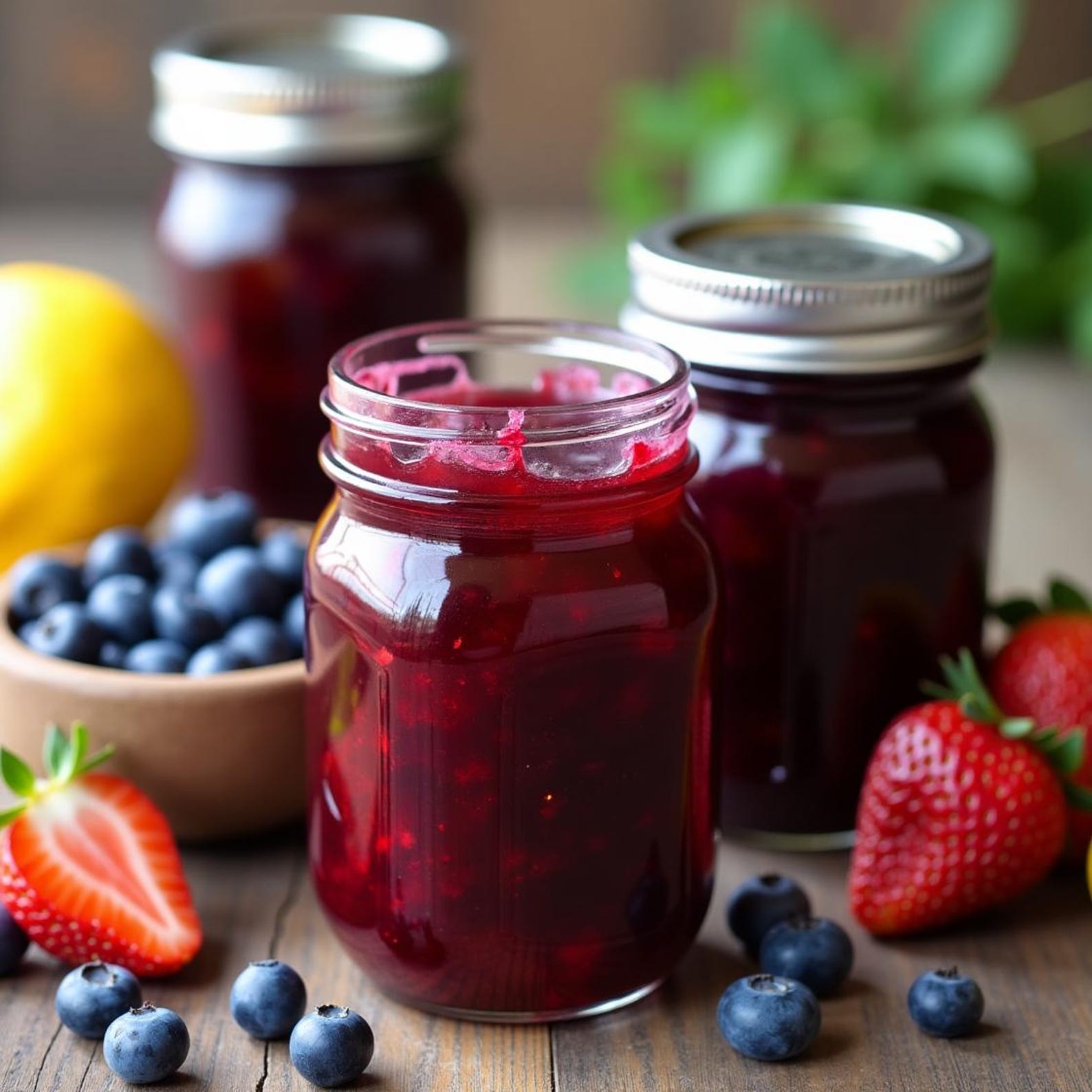 Homemade Mixed Berry Jam Recipe | Low Sugar & Easy | Digital Download ...