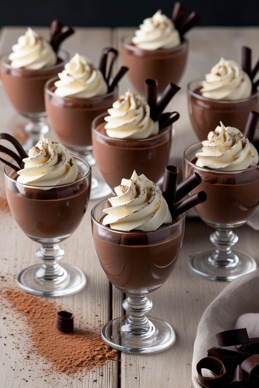 Homemade Chocolate Pudding Cups Recipe | Easy Make-ahead Dessert ...