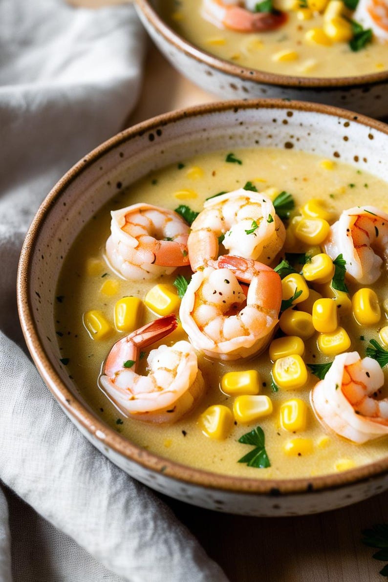Shrimp Corn Chowder – A Creamy Comfort Classic! | Printable Digital ...