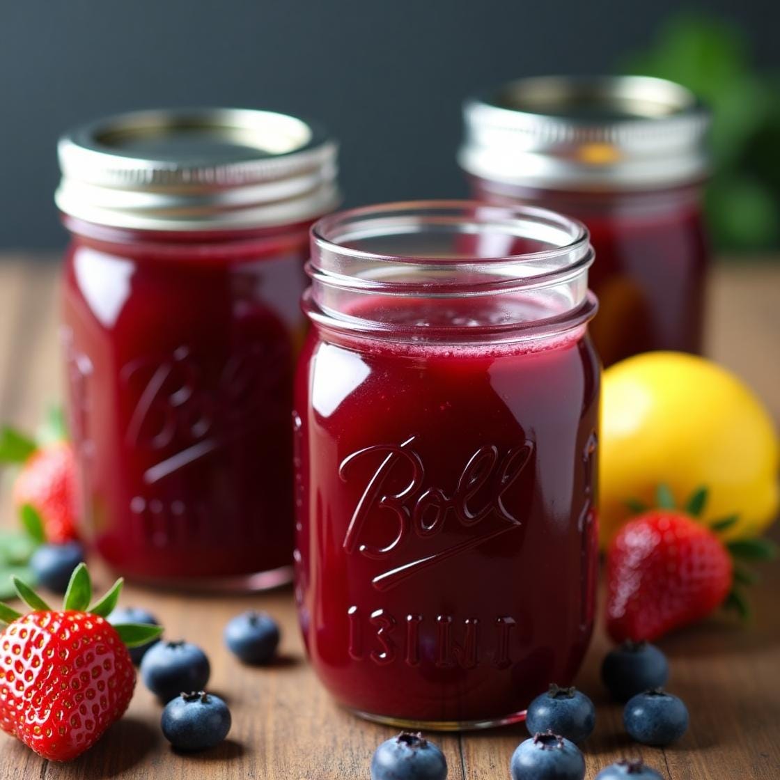 Homemade Mixed Berry Jam Recipe | Low Sugar & Easy | Digital Download ...