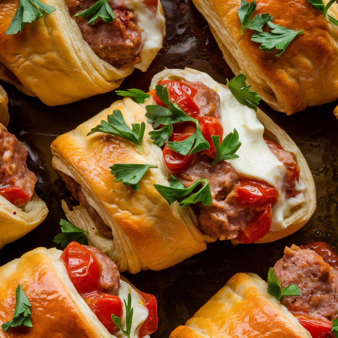 Rotel Sausage & Cream Cheese Crescents – A Flavor-packed Snack! - Etsy