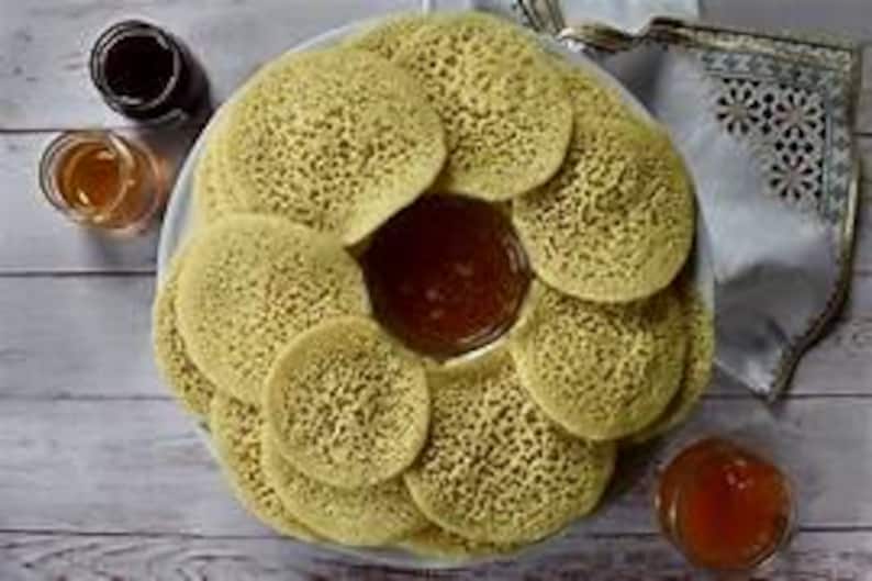Fluffy Moroccan Baghrir – Thousand Hole Pancakes - Etsy
