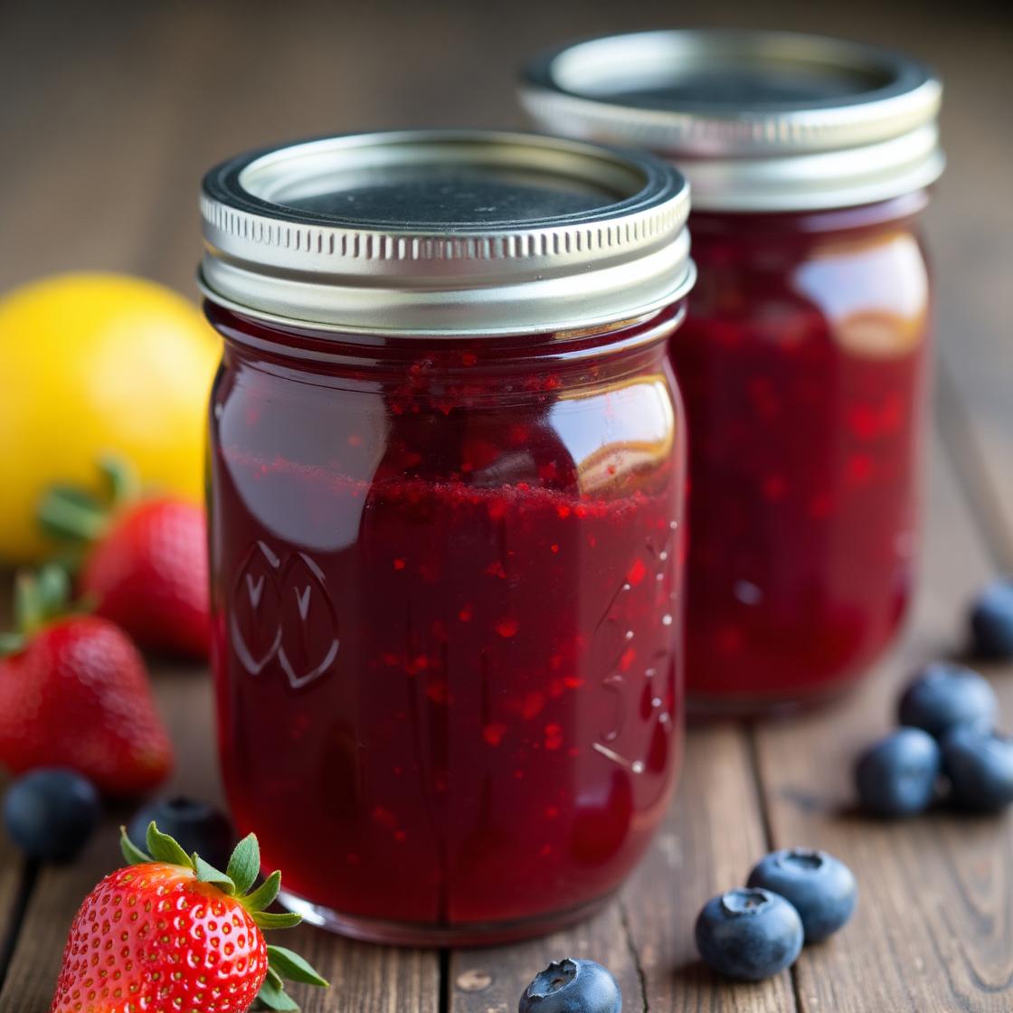 Homemade Mixed Berry Jam Recipe | Low Sugar & Easy | Digital Download ...