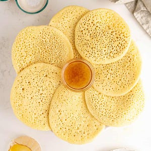 Fluffy Moroccan Baghrir – Thousand Hole Pancakes - Etsy