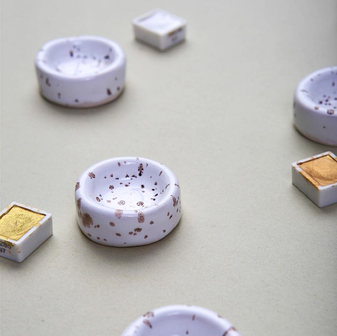 Ceramic Watercolor,hand-made,paint Pan, Gift for Painters - Etsy