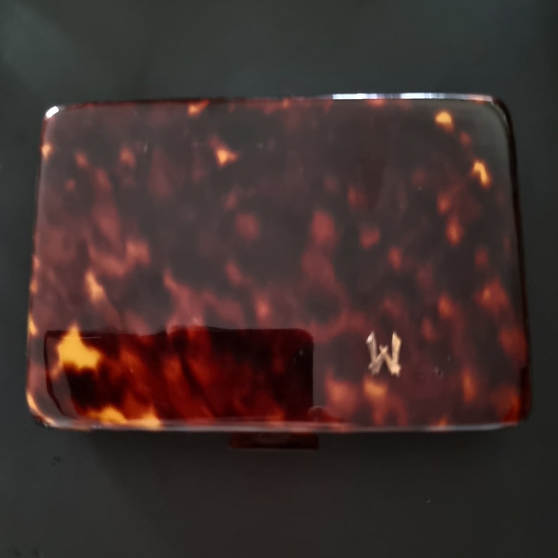 Old Art Deco Minaudiere in Tortoiseshell - Etsy