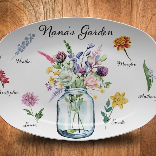 Flower Platter - Etsy