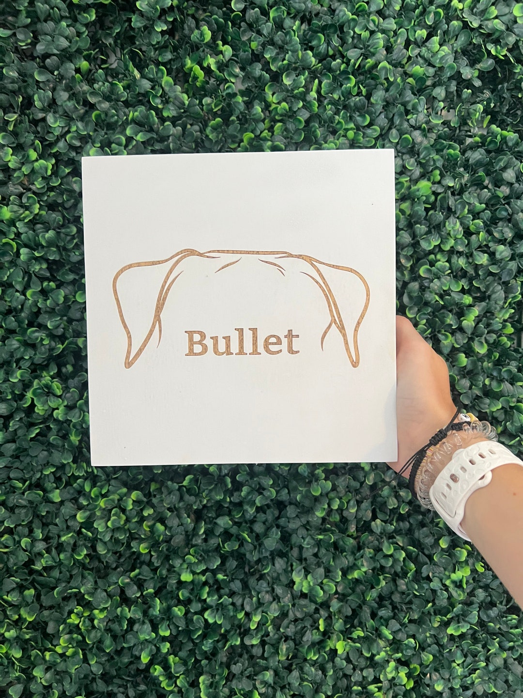 Custom Dog Name and Breed Plaque - Etsy