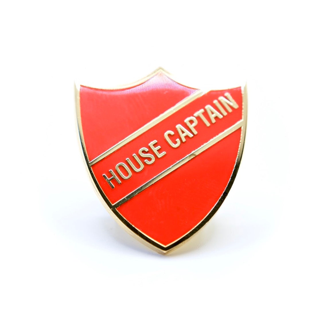 House Captain Shield Badges Packs of 4, School Badges, Metal Shield ...